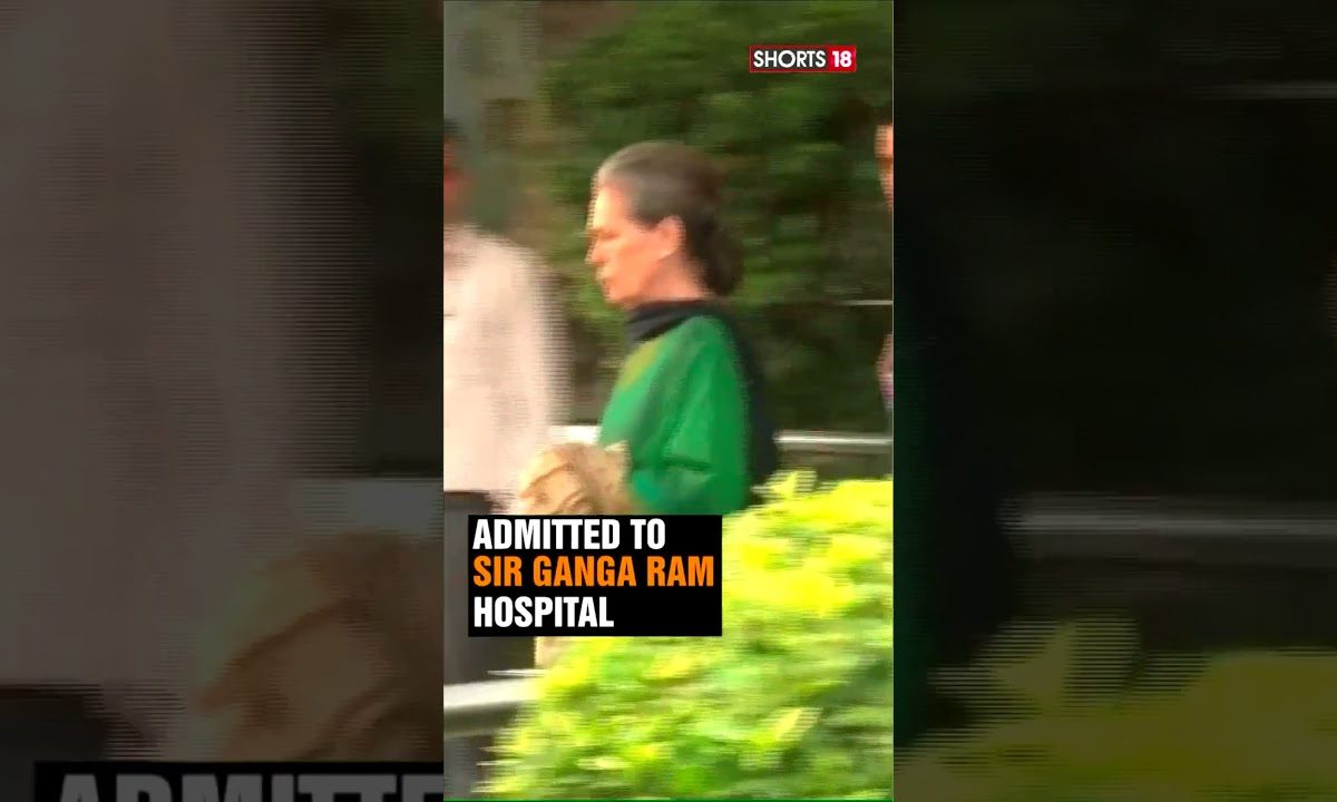 Congress Leader Sonia Gandhi In Hospital | Sonia Gandhi At Sir Ganga ... Congress Leader Sonia Gandhi In Hospital | Sonia Gandhi At Sir Ganga ...