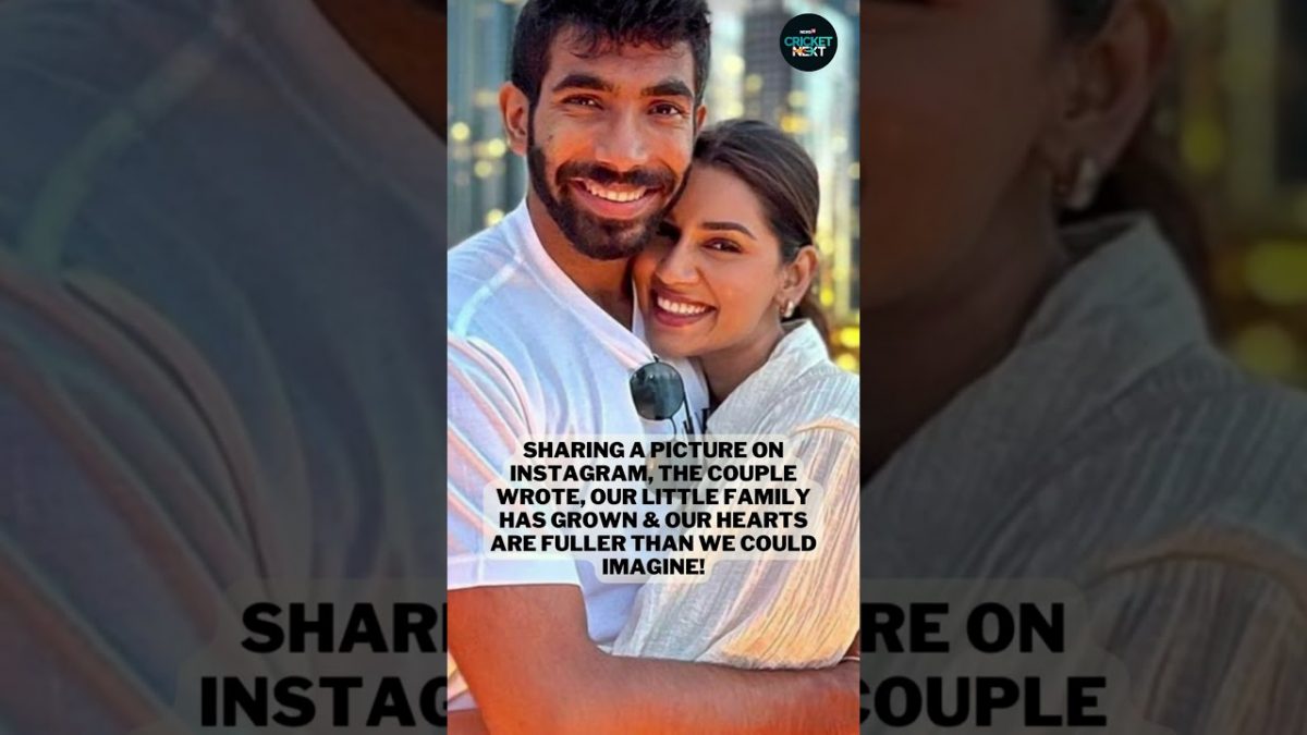 Jasprit Bumrah Becomes Father, Shares First Glimpse of New Born Baby ...