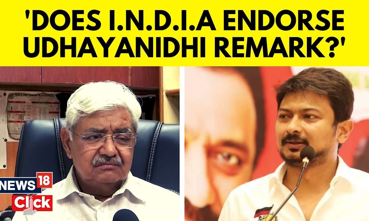 VHP President Alok Kumar's Interview Over Udhayanidhi Stalin’s Sanatan ...