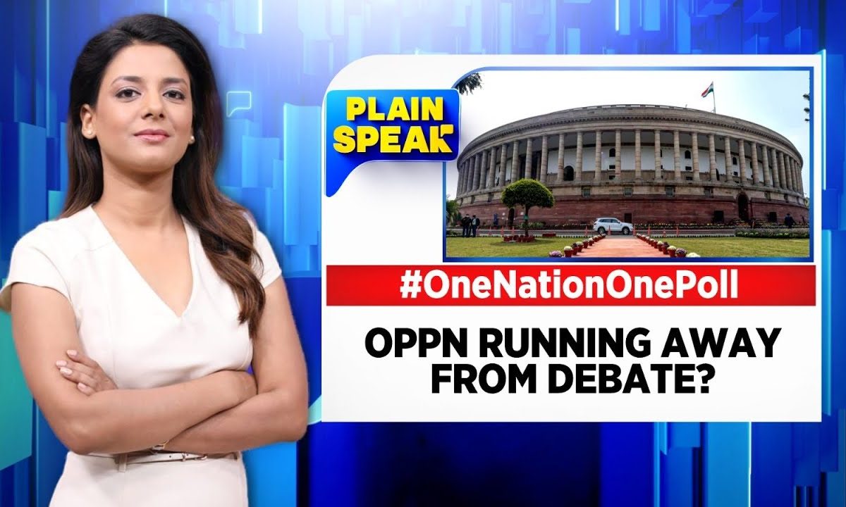 One Nation One Election | Why Is The Opposition parties Running From ...