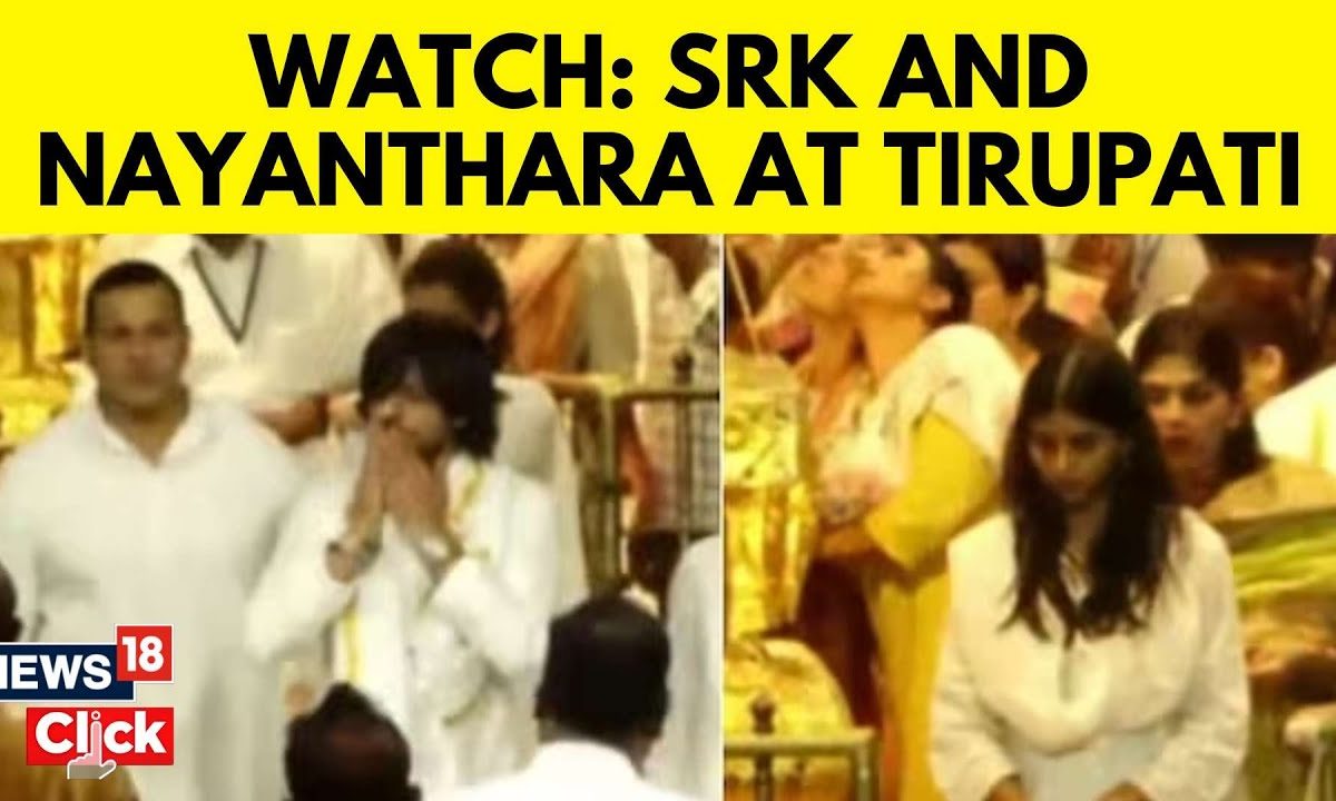 Team Jawan Reaches Tirupati | Shah Rukh Khan And Nayanthara | Bollywood ...