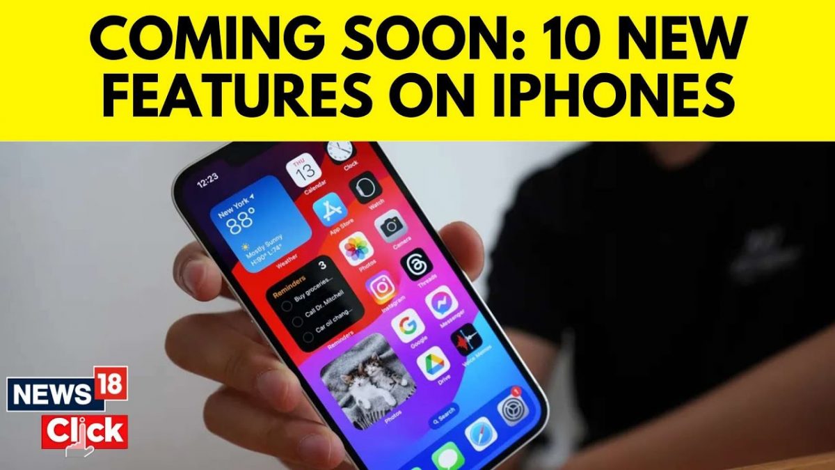 IOS 17 To Come Up With New Features | iPhone | iPhone New Features ...