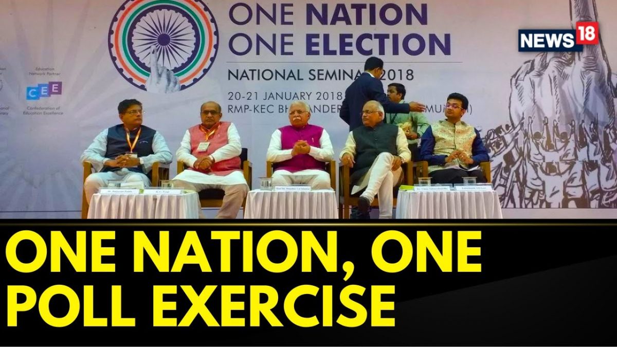One Nation One Election Debate | Meeting On 'One Nation One Poll' To Be ...