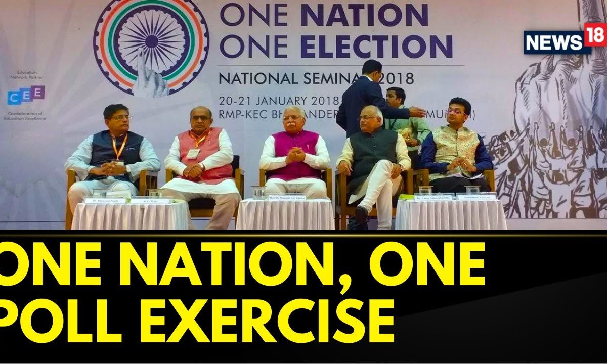 One Nation One Election Debate | Meeting On 'One Nation One Poll' To Be ...