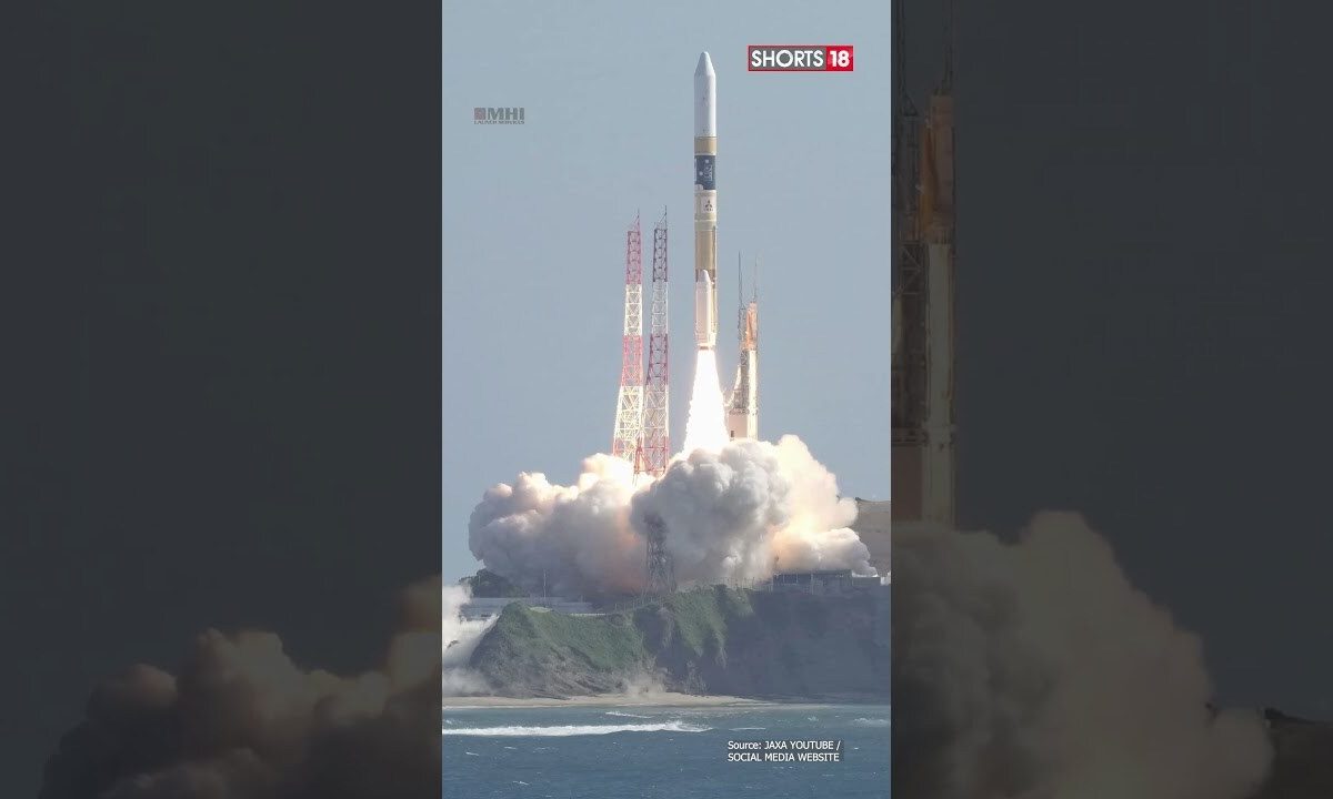 Japan Moon Mission | Japan Launches 'Moon Sniper' Lunar Lander SLIM Into Space | #shorts | N18S ...