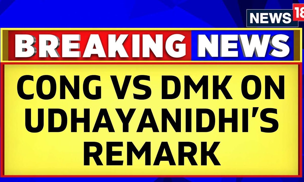 Congress Leader Acharya Pramod Krishnam Slams Udhayanidhi Stalin's ...