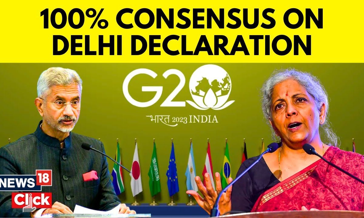 G20 Summit 2023 India | FM Sitharaman & EAM Jaishankar On G20 Summit ...