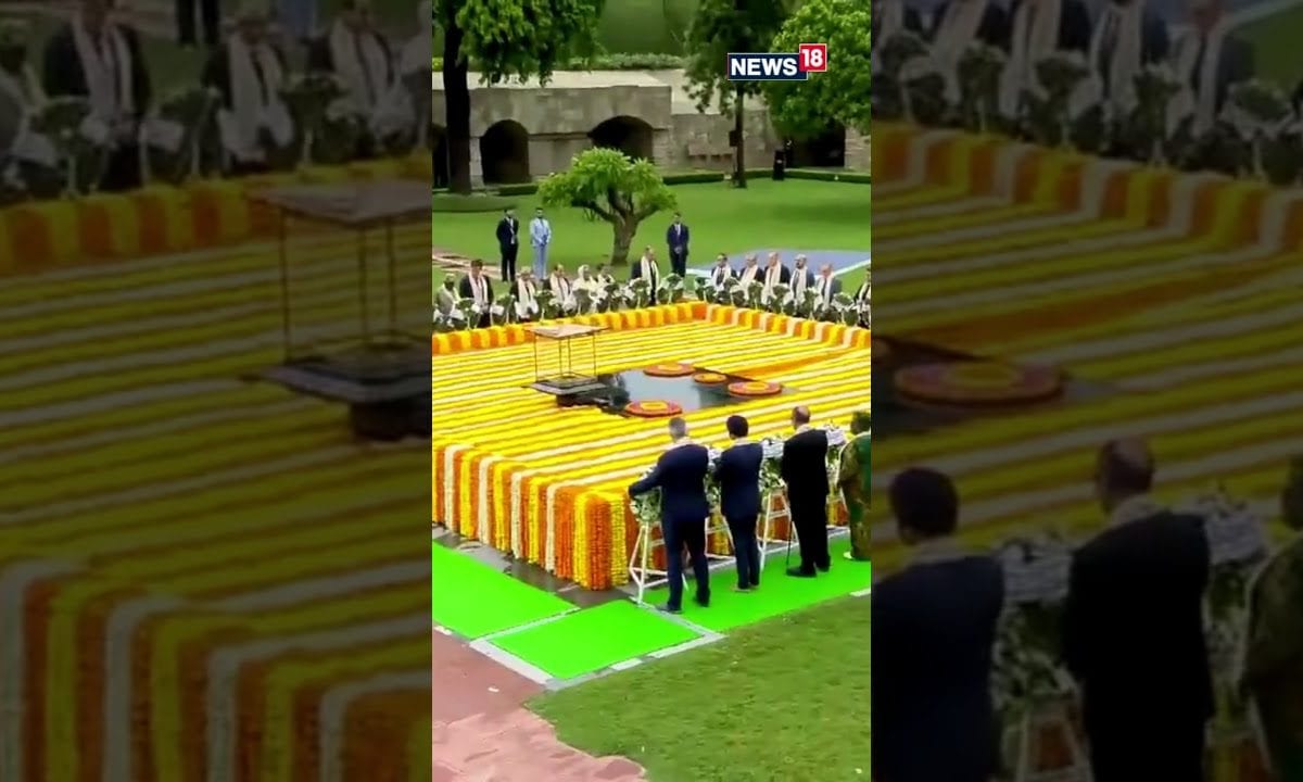 G20 Summit: World Leaders Pay Homage To Mahatma Gandhi In Delhi ...