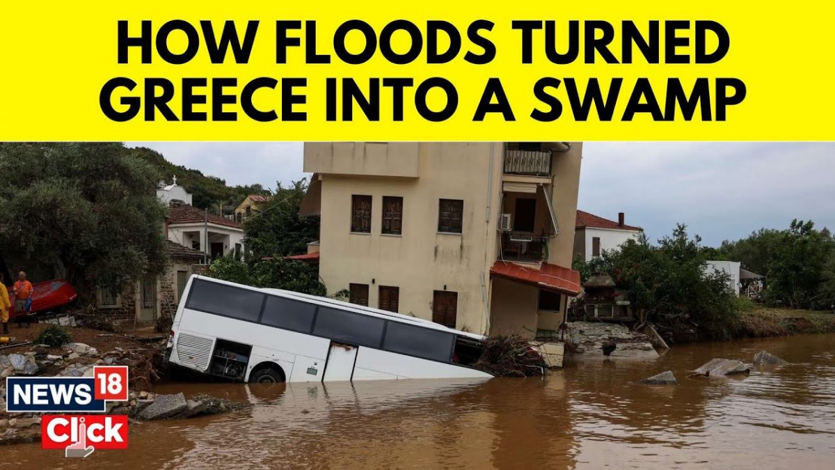 Greece News | Greece Floods News | Greek Flood-hit Villages Reel ...