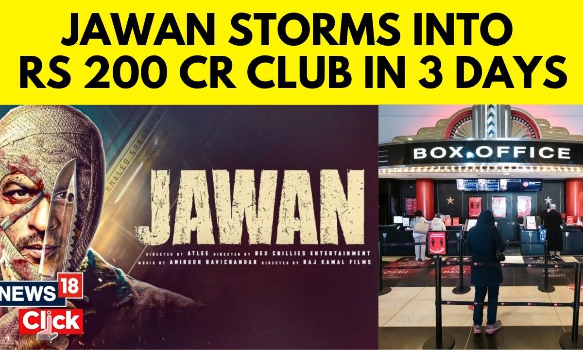 Jawan box Office Collection | Shah Rukh Khan Film Crosses ₹200 Cr ...