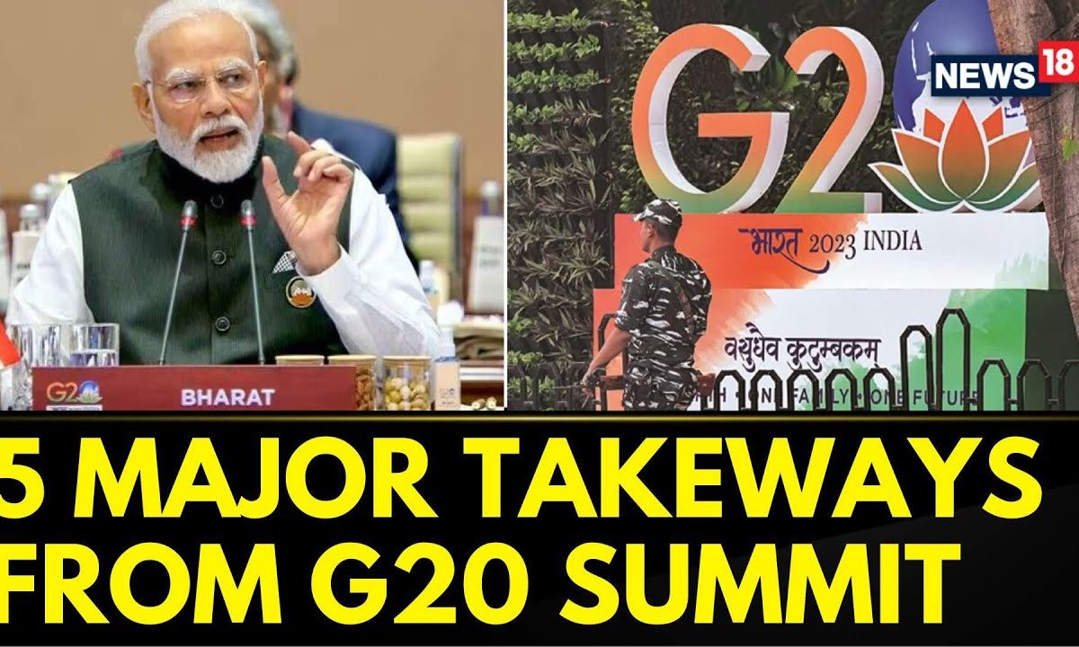 G20 Summit India 2023 | India Shines At G20 Summit 2023, What Are The 5 ...