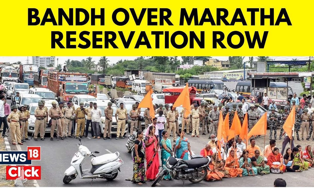 Maratha Reservation Row | Maharashtra News | Maratha Outfit Calls 'Bandh' In Thane | N18V ...