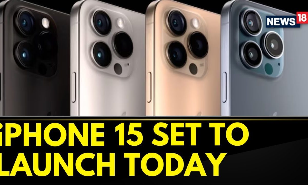 iphone 15 Launch | Tech Giant Apple Is Set To Launch The Latest iphone ...