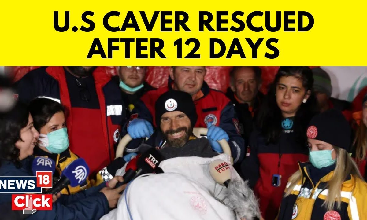 US Caver Who Was Trapped 1,000 Metres Deep In Turkey Rescued By Tuesday ...