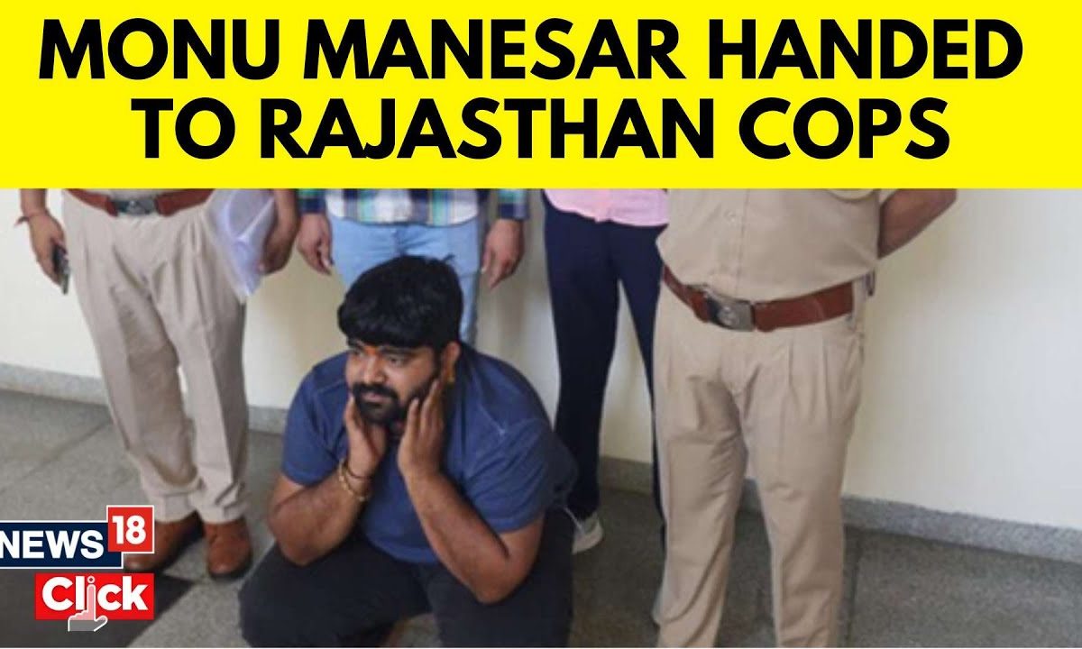 Monu Manesar Arrested in Haryana, Rajasthan Cops Take Him On Remand For ...