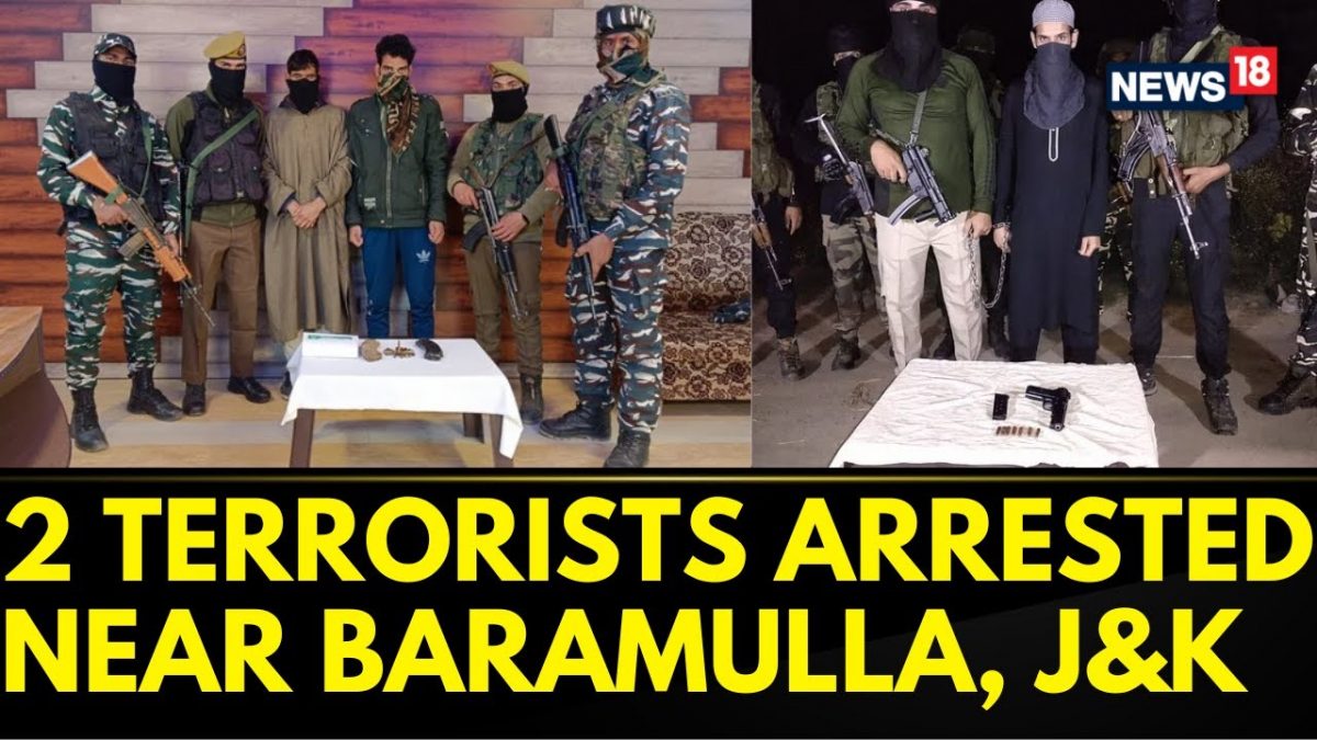 Baramulla Encounter News | Two Lashkar Terrorists Arrested By Army In ...