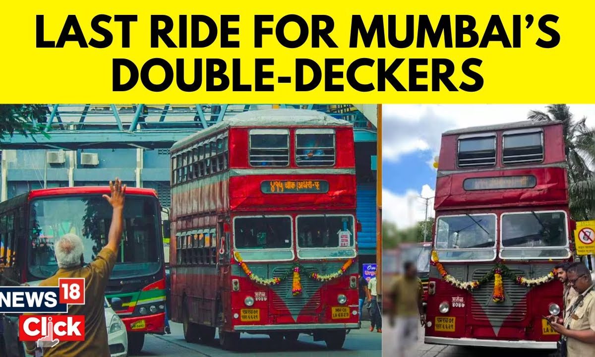 Mumbai Double Decker | ‘End Of An Era' As Mumbai Bids Farewell To ...