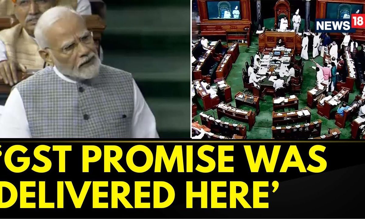 Parliament Special Session | "GST's Promise Of One Nation, One Tax Was ...