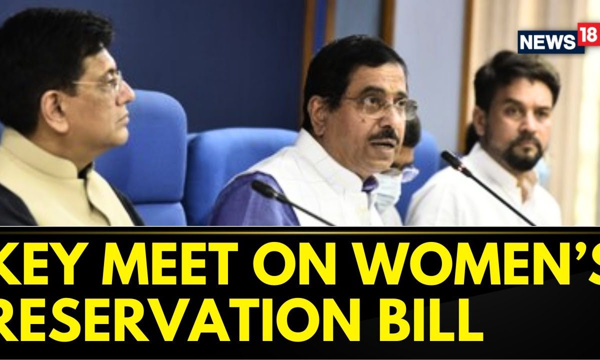 Women Reservation Bill: Several Union Ministers Are In A Huddle Ahead Of Cabinet Meet | News18 ...