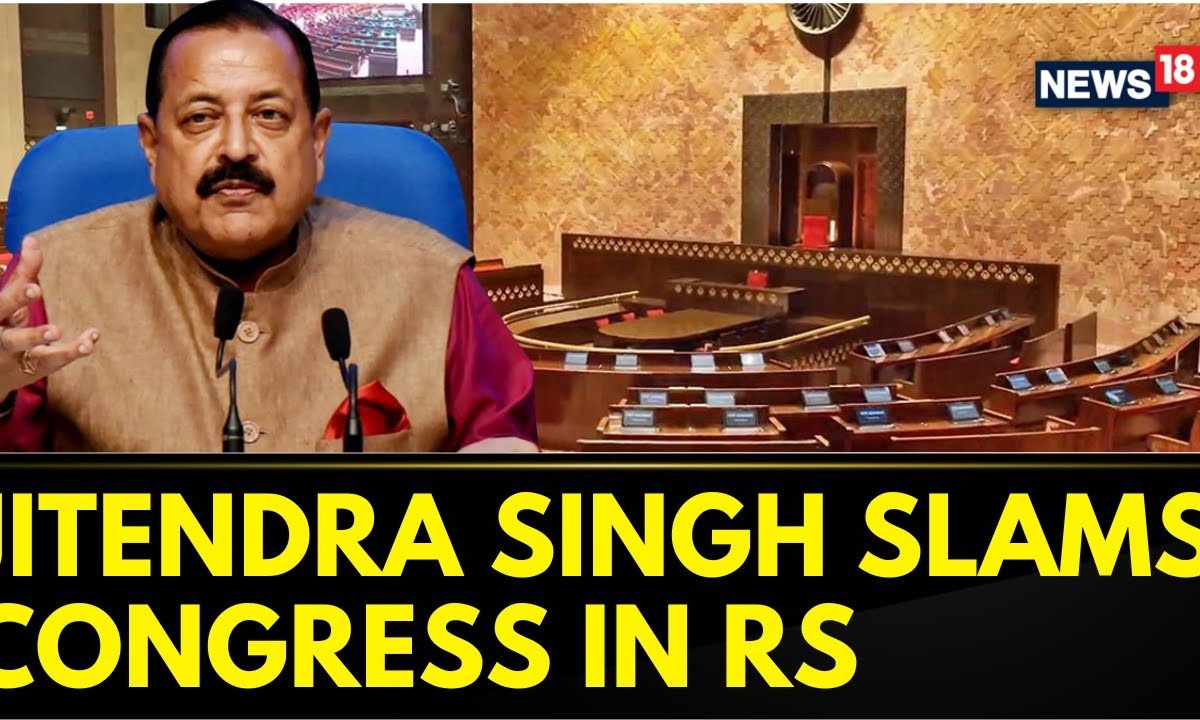 Parliament Special Session | Union Min Jitendra Singh Slams Congress In ...
