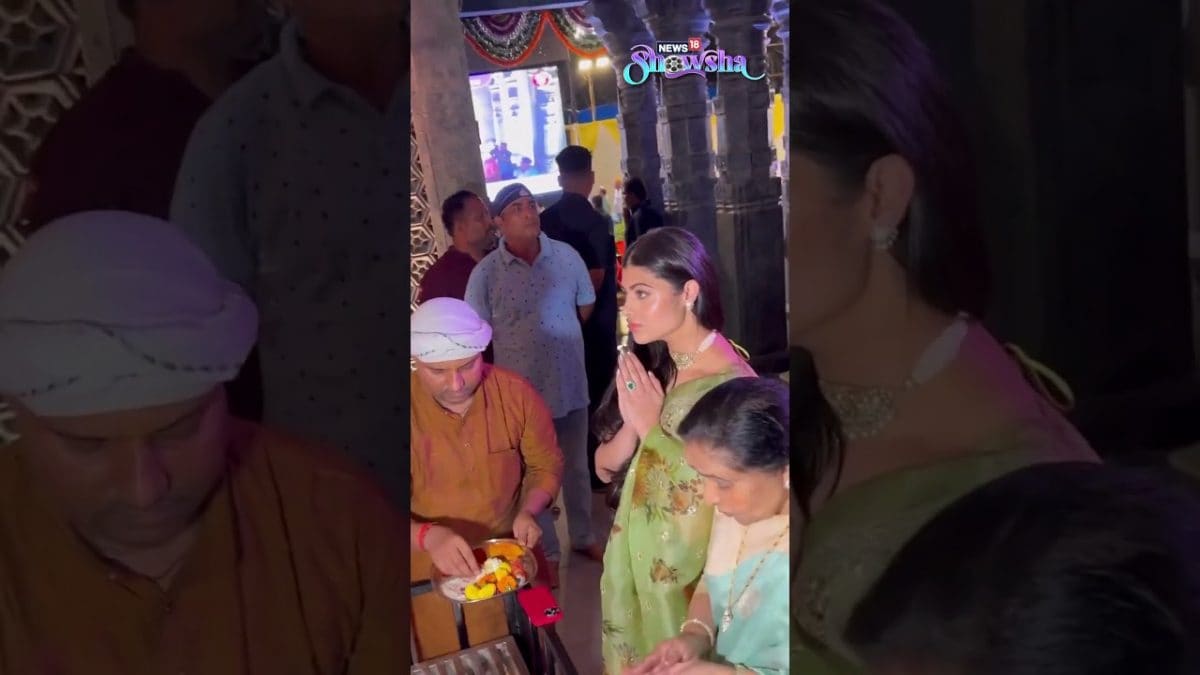 Generations United in Prayer: Asha Bhosle and Granddaughter Seek ...