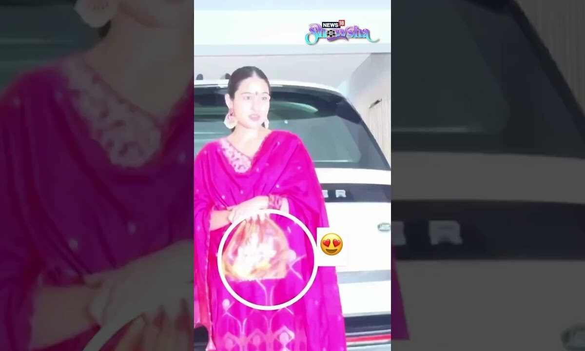 Sara Ali Khan's Visit To Kartik Aaryan's House For Ganesh Chaturthi ... Sara Ali Khan's Visit To Kartik Aaryan's House For Ganesh Chaturthi ...
