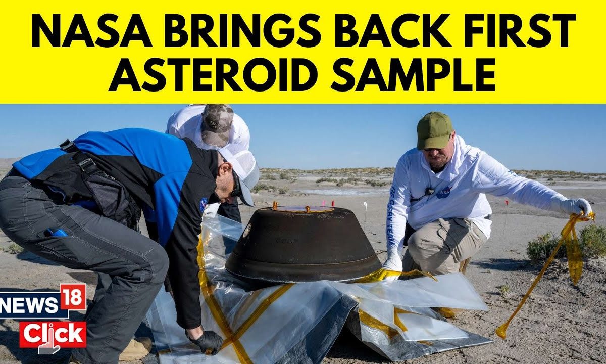 NASA Asteroid News | NASA's First & Largest-ever Asteroid Sample Lands ...