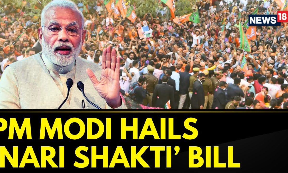 PM Modi Speech Today | PM Speaks At Nari Shakti Vandan Abhinandan ...