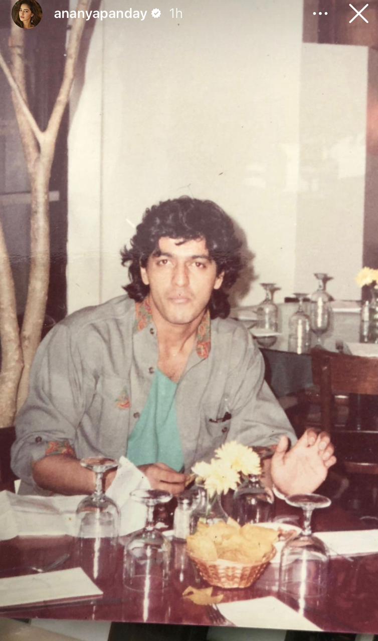 Ananya Panday Shares Unseen Throwback Photos With 'Papati' Chunky ...