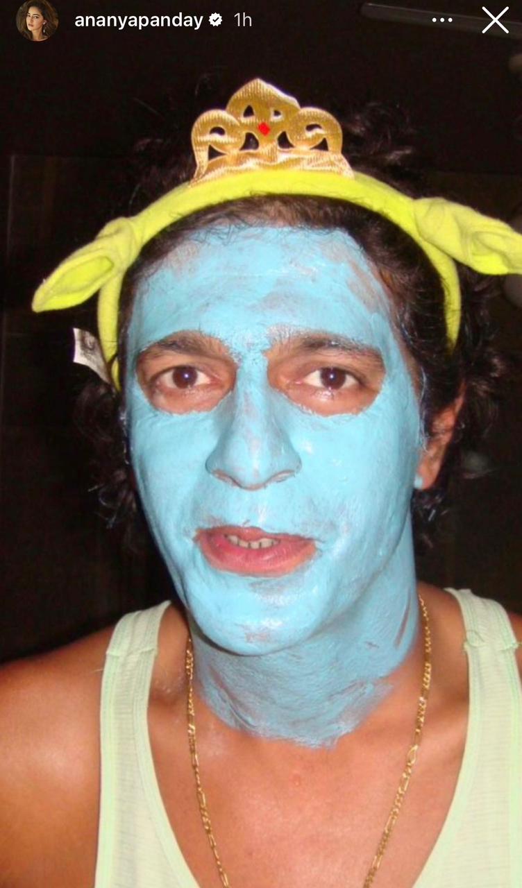 Ananya Panday Shares Unseen Throwback Photos With 'Papati' Chunky ...