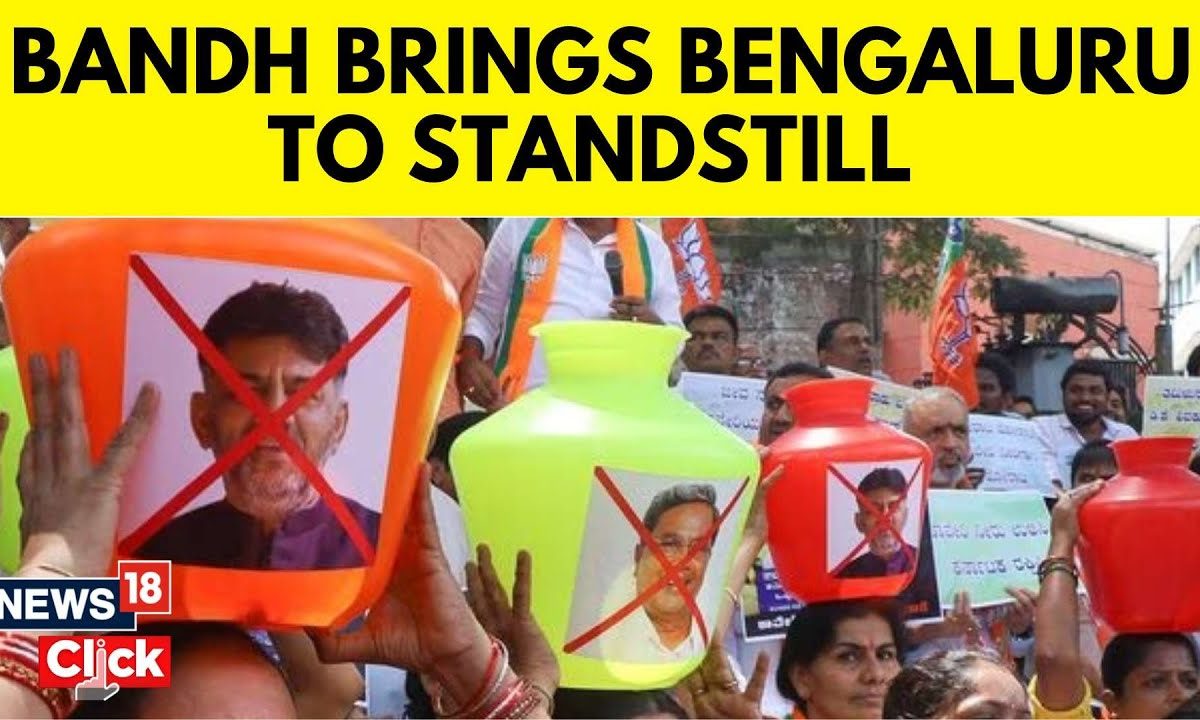 Cauvery Water Dispute | Bandh Called In Protest Of Water Being Released ...