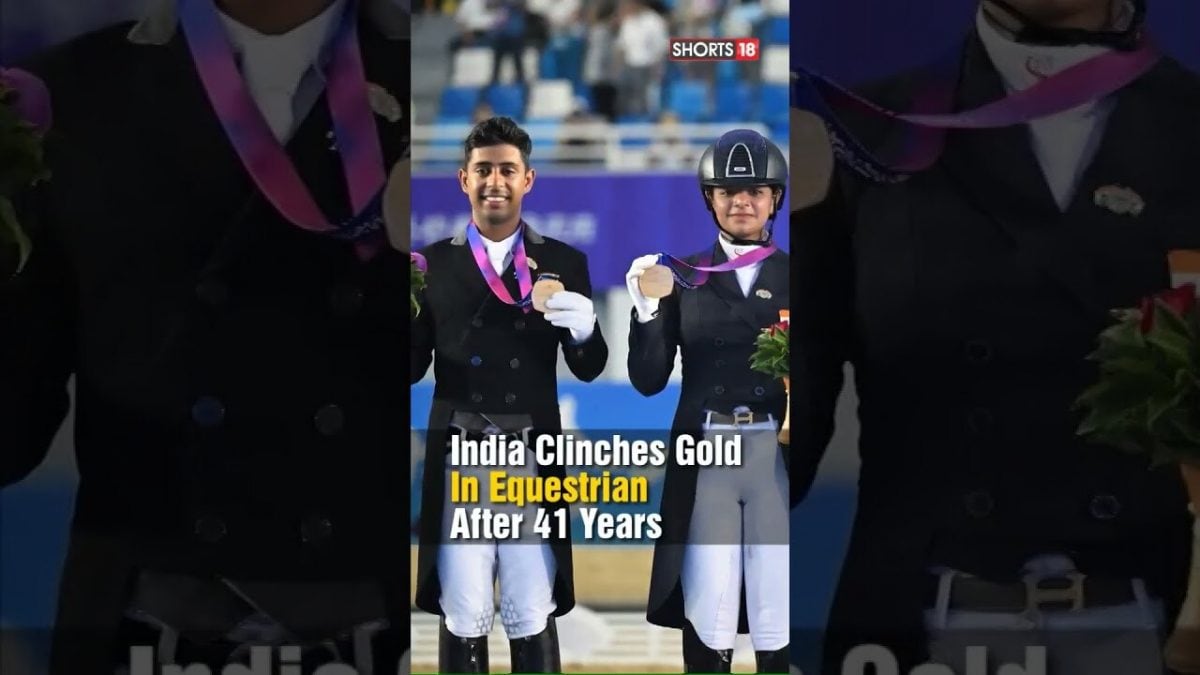 India Wins First Equestrian Gold Medal In 41 Years | India At Asian ...