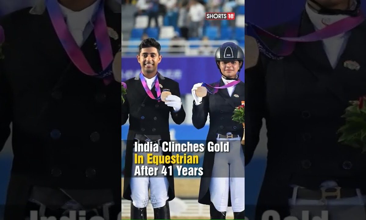 India Wins First Equestrian Gold Medal In 41 Years | India At Asian ...