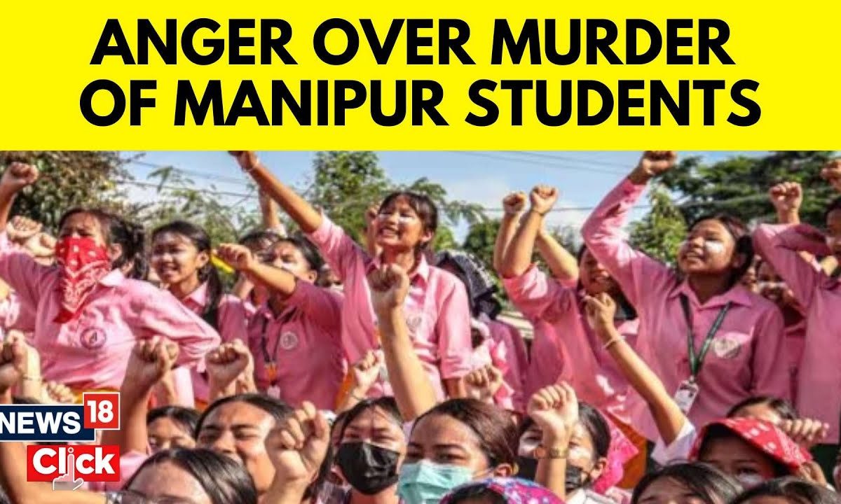 Manipur Students Protest | Protest After Two Manipur Student's Death ...