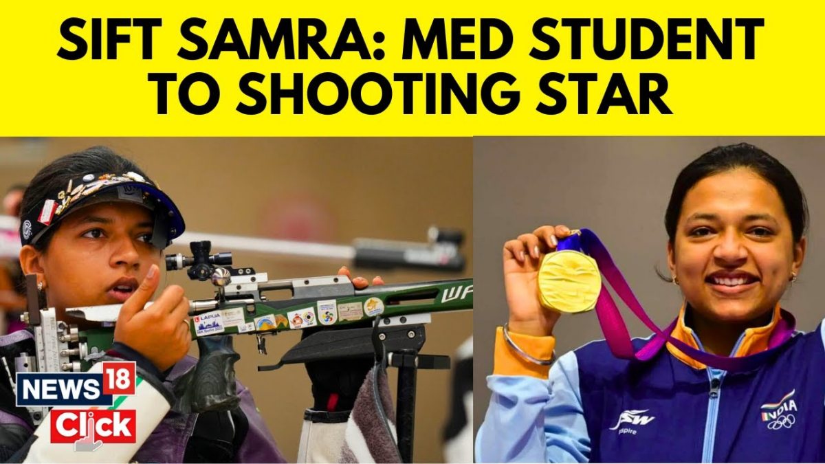 Indian Shooter Sift Kaur Samra Gold | Exclusive: Sift Samra Interview ...
