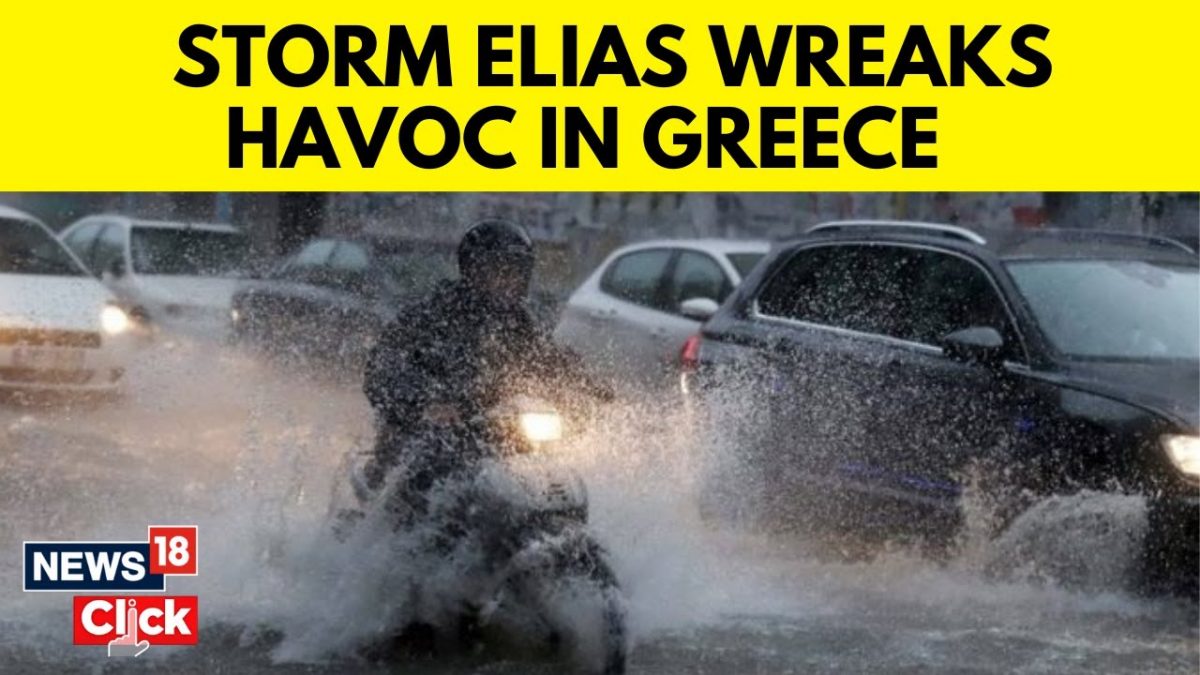 Homes Flooded As Storm Elias Hits Battered Volos In Central Greece ...