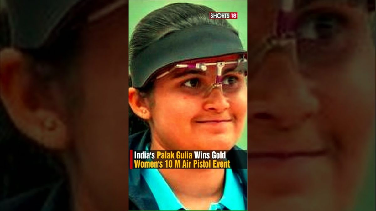 Asian Games 2023 | India's Palak Gulia Wins Gold Women's 10 M Air ...