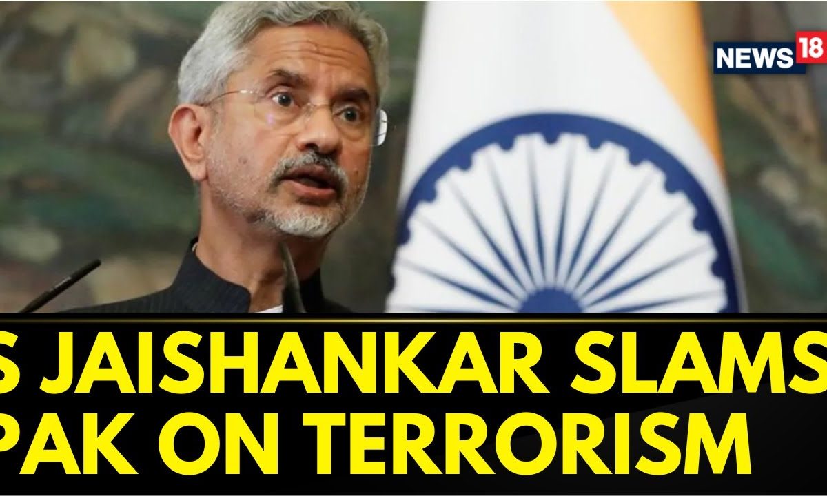 EAM S Jaishankar Hits Out At Pakistan On Cross Border Terrorism Without Naming Them | News18 ...