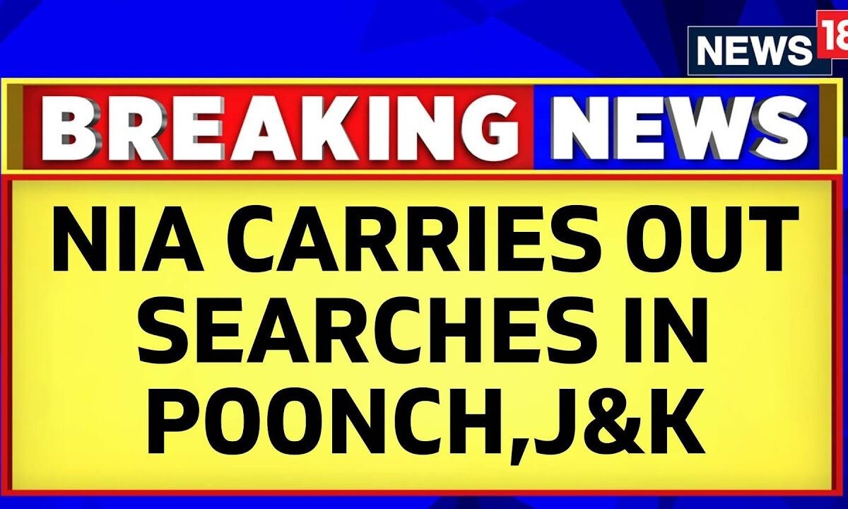Jammu Kashmir News | NIA Carries Out Searches In Mendhar Area Of Poonch ...
