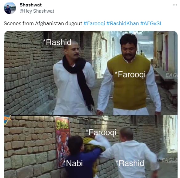 AFG vs SL: Fans Confide in Memes After Qualification Goof-up Gets ...