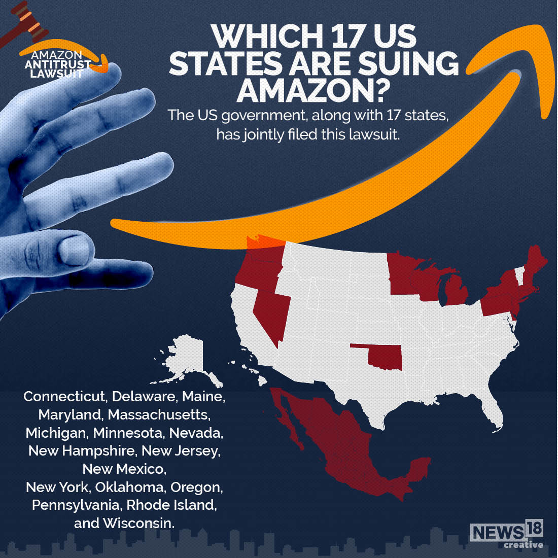 US Govt Files Anti-trust Lawsuit Against Amazon; Here's Why | In GFX