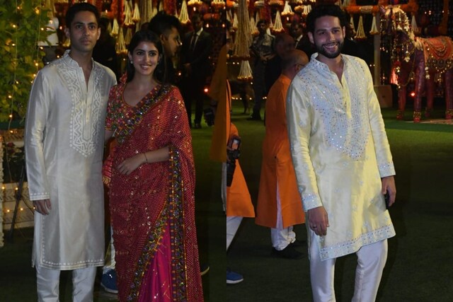 Ganesh Chaturthi: Navya Nanda At Ambani's Puja With Agastya Nanda ...