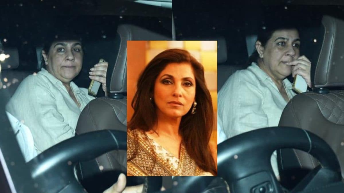 Amrita Singh Avoids Paps As She Exits Dimple Kapadia's House, Tells Her ...