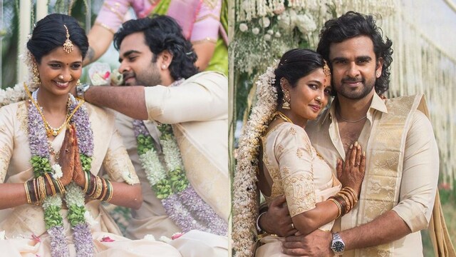 Por Thozhil Actor Ashok Selvan Marries Keerthi Pandian; First Photos ...
