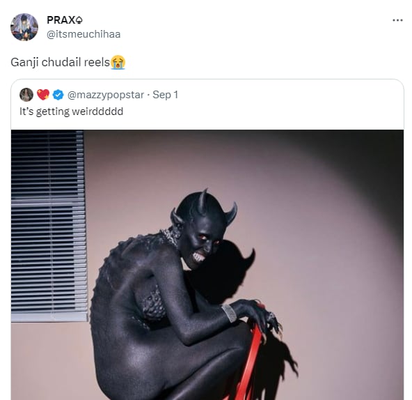 Why 'Ganji Chudail' is Trending on 'X' After Doja Cat's 'Demons' Song ...