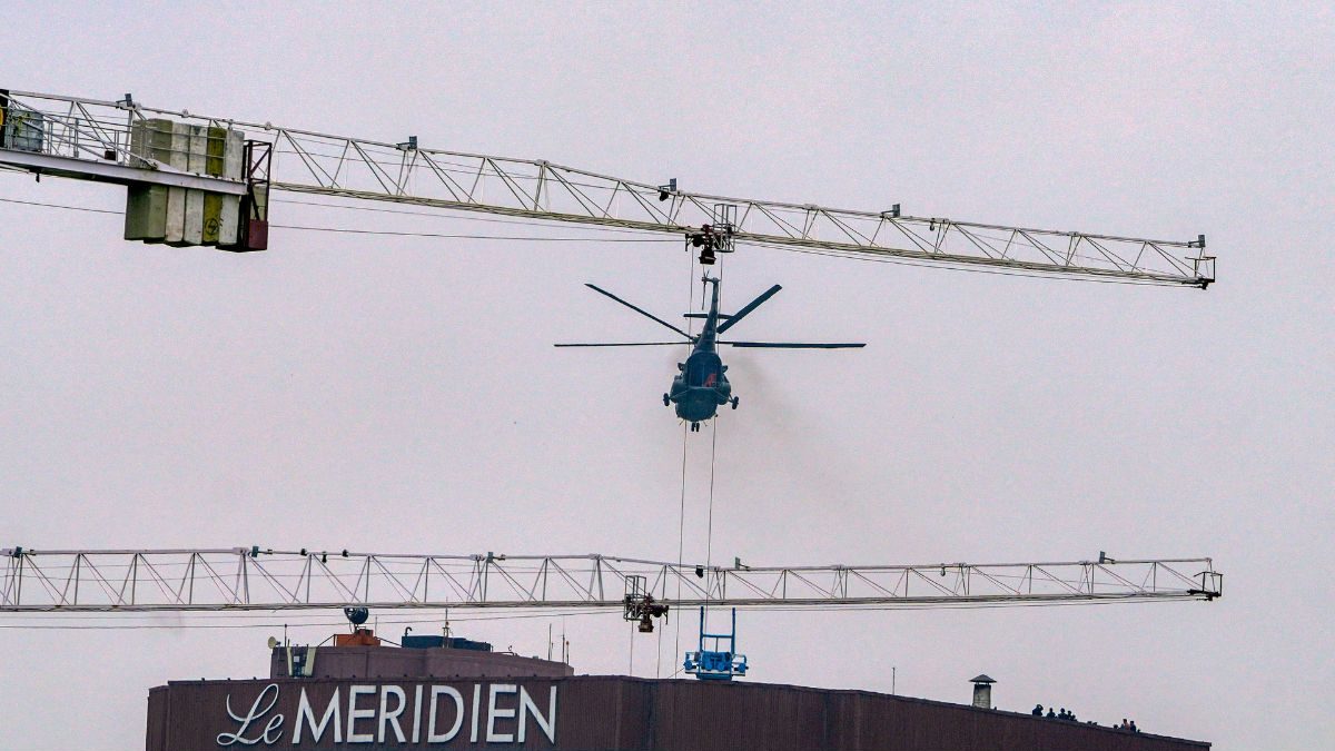 Delhi Police Conducts Helicopter Slithering Exercise Ahead of G20 ...
