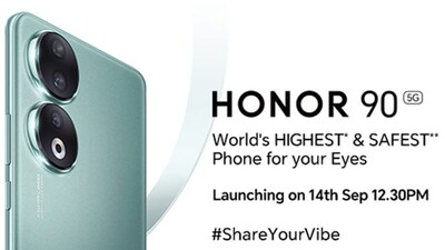 Honor 90 5G To Launch With 200MP Camera On September 14 In India: All ...