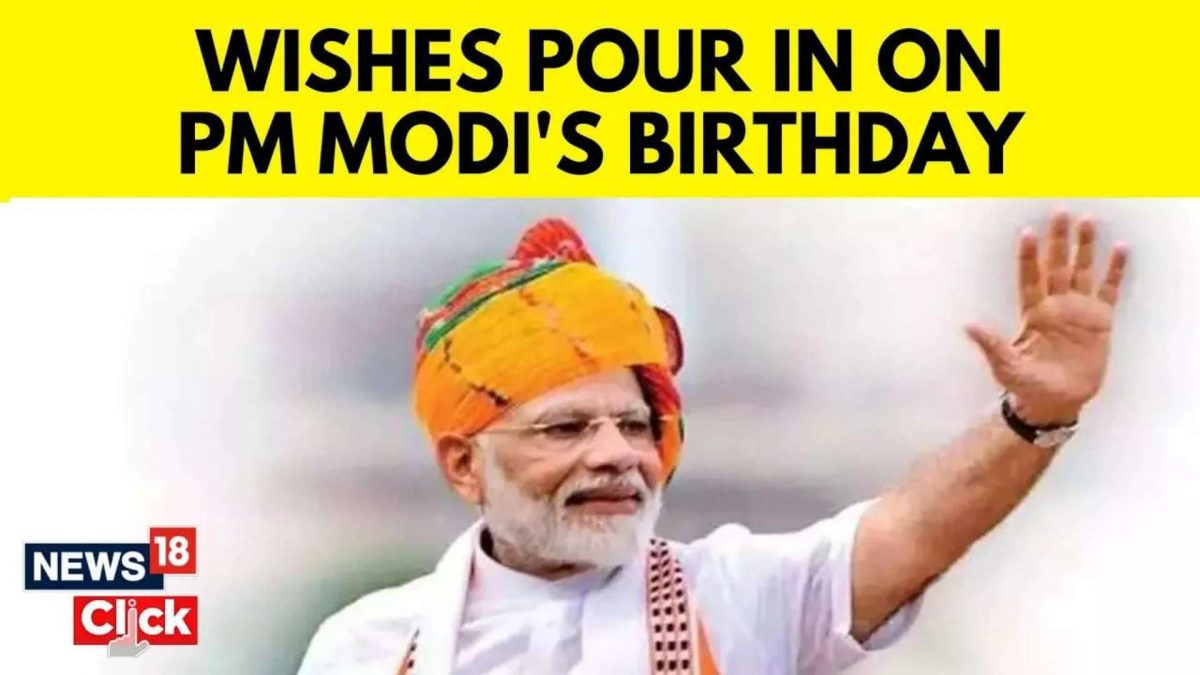 PM Modi Turns 73 Today, Birthday Wishes Pour In - News18