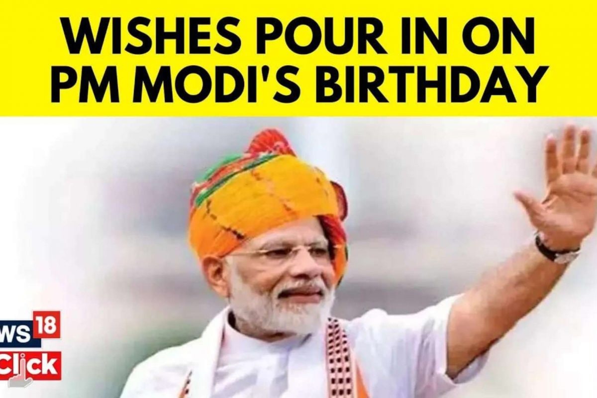 PM Modi Turns 73 Today, Birthday Wishes Pour In - News18