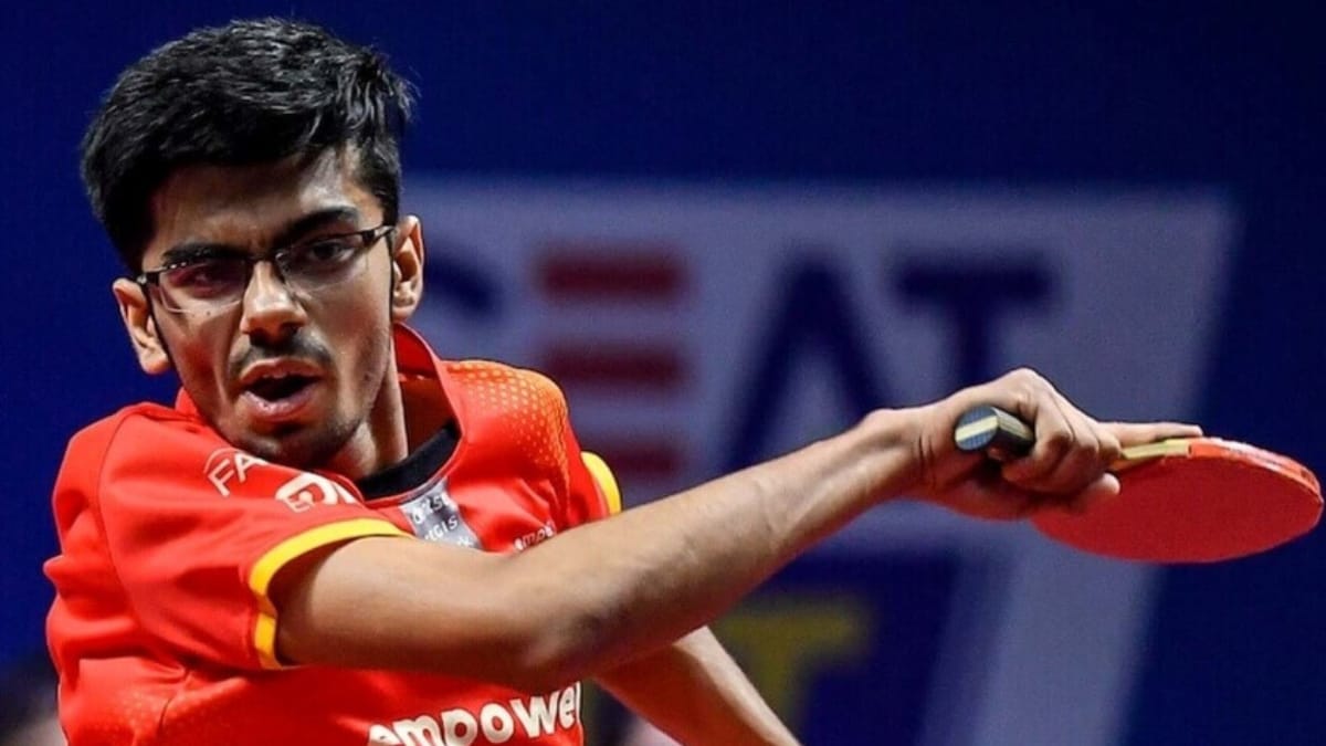 Asian Table Tennis Championships: Manav Thakkar Goes Down Fighting to ...